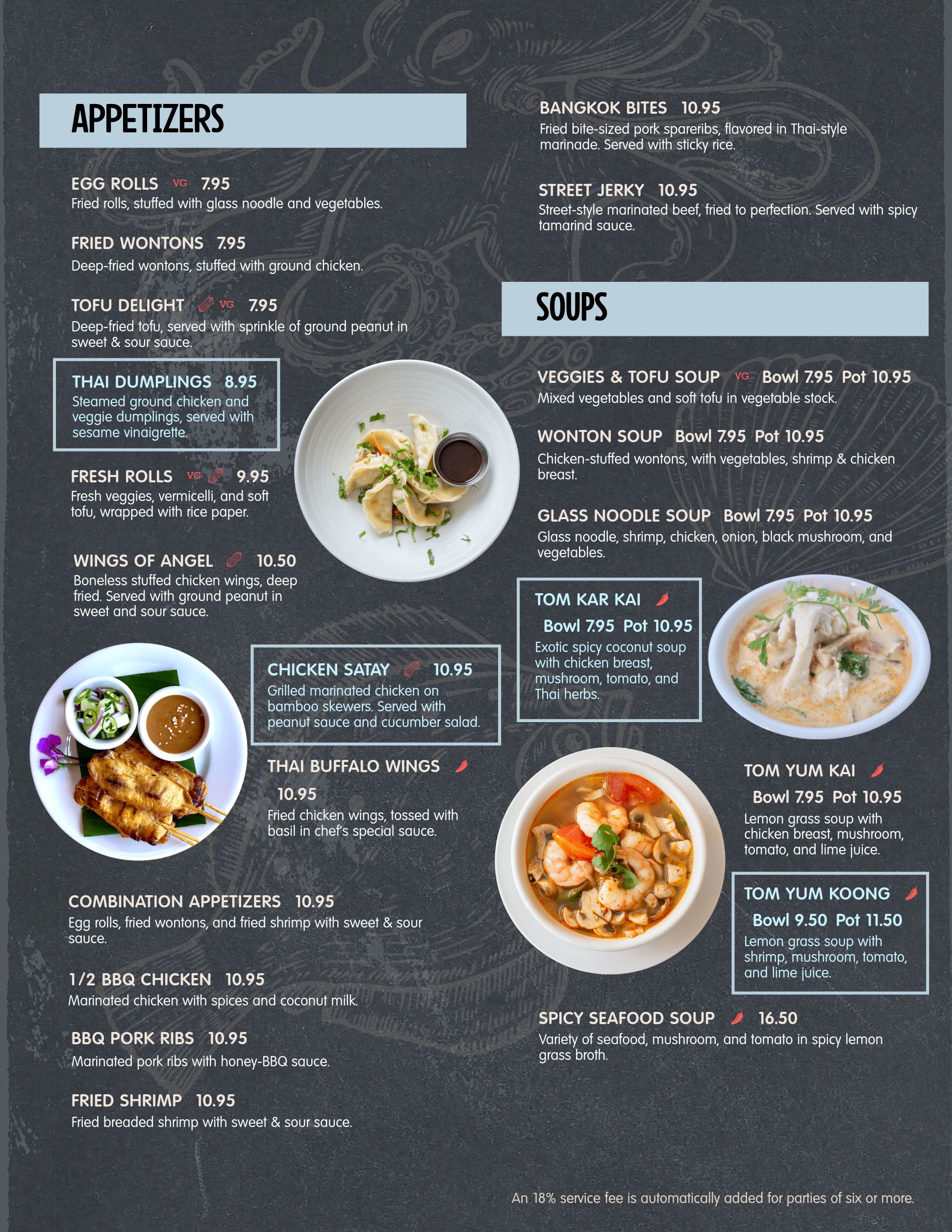 MAIN MENU | Westwood Thai Cafe – Official Site